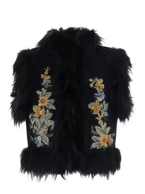 Fendi Gilet Panno + Floral - Multicolor
