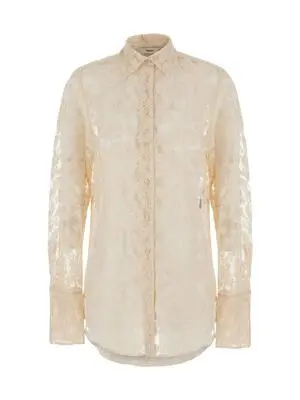 Fendi Camicia Allover Peonia - Multicolor