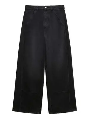 Marni Oversized Carpenter Jeans - Black