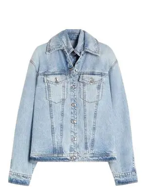 Sportmax Two-piece Denim Jacket Midnight - Blue