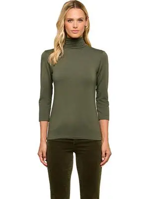 L'Agence Aja Turtleneck - Army