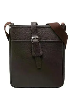 Burberry 2000-2017 Leather Crossbody Bag - Brown