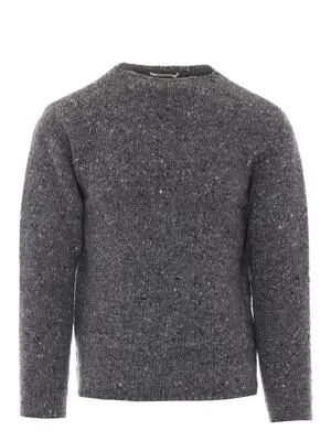 Auralee Low-gauge Sweater - Gray