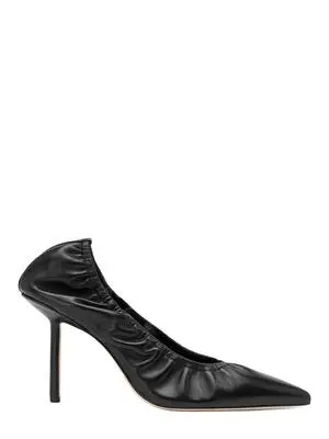 Studio Amelia Rhodes 90 Leather Pumps - Black