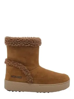 Moon Boot Tina Ltrack Booties - Brown