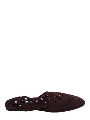 Alaïa Alaia Women Suede Vienne Flats Red