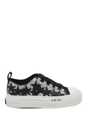 Amiri Glitter Star Court Sneakers - Gray