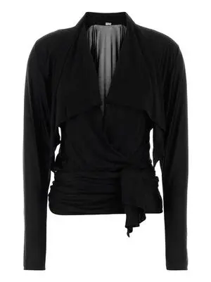 BALMAIN Balmain Women Black Viscose Blouse
