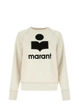 Isabel Marant Étoile Melange Sand Cotton Blend Milly Sweatshirt - Brown