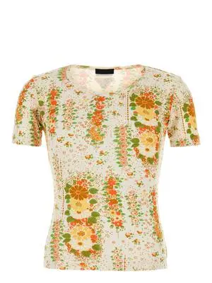 PRADA Prada Men Printed Cotton T-Shirt