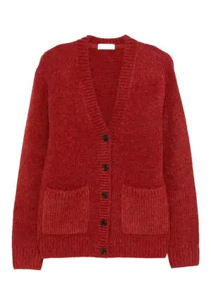 DRIES VAN NOTEN Alpaca Blend Cardigan With V-neck