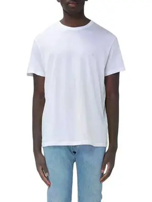 BROOKSFIELD Logo-embroidered Cotton T-shirt - White