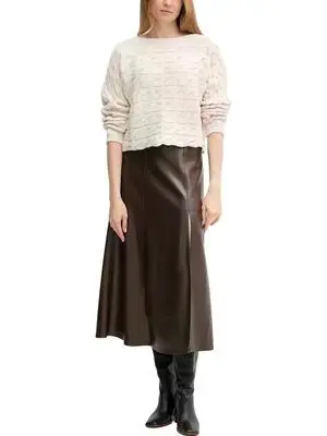 OUI Sirah Knitted Jumper - Neutrals