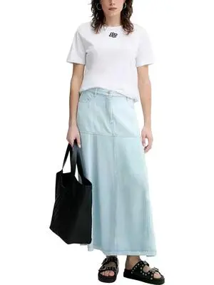 Munthe Tylie Embroidered T-shirt - White