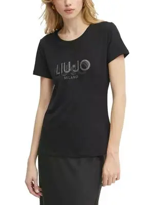 Liu Jo Logo-print T-shirt - Black