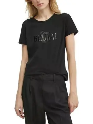 Liu Jo Logo-detail T-shirt - Black