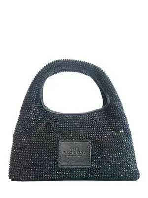 MARC JACOBS The Sack Bag Rhinestone-embellished Shoulder Bag