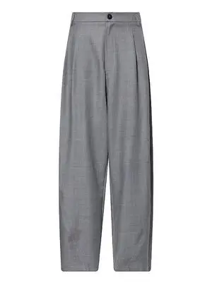 DARKPARK Phebe Wide-leg Cotton Trousers - Grey