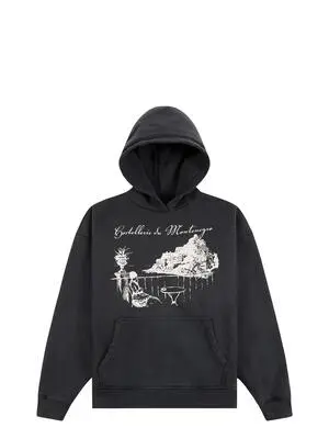 RHUDE Montenegro Morada Hoodie 'black'