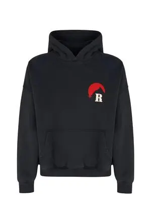 Rhude Moonlight Regatta Hoodie 'vintage/red/blue - Black