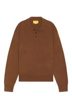 Guest In Residence Allday Polo - Walnut