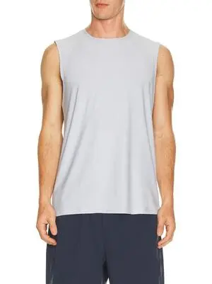 Beyond Yoga Featherweight Freeflo Muscle Tank 2.0 - Cloud Drift Heather