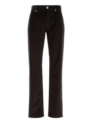 Brioni Stretch Corduroy Pants - Brown