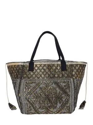 LEDAF Ledaf Woven Tote Bag Black