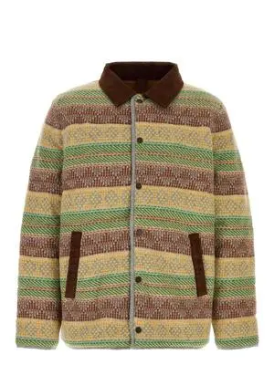 GUEST IN RESIDENCE Guest In Residence Multicolor Wool-Blend Western-Style Padded Jacket