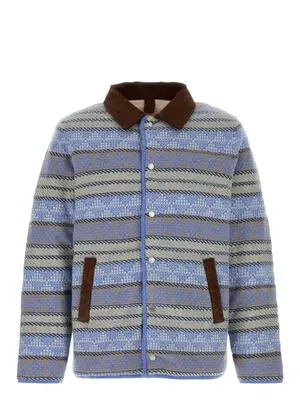 Guest In Residence Western Industry Wool-cashmere Jacket - Multicoloured