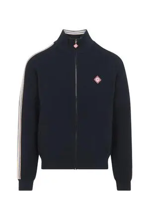 Casablanca Casablanca Cafe Culture Track Jacket Blue