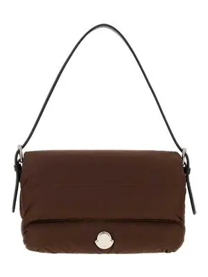 Moncler Moncler Women Brown Nylon Caradoc Shoulder Bag Brown