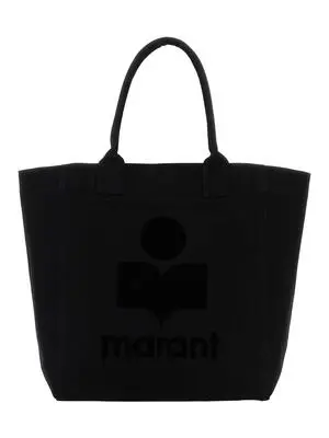 Isabel Marant Étoile Cotton Yenky Shopping Bag - Black