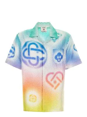 Casablanca Printed Silk Shirt - Multicolor