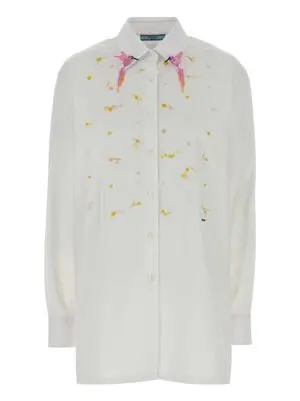 Prada Poplin Shirt - White