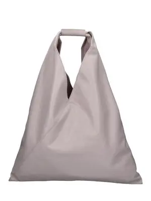 MAISON MARGIELA Mm6 Maison Margiela Oversized Triangle Tote Bag Grey