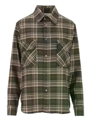 Al Duca D'aosta Check-pattern Shirt - Green