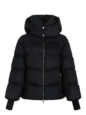 Add Hooded Ped Jacket - Black
