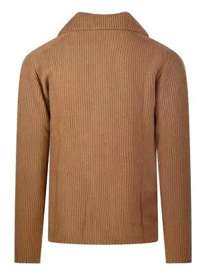 Altea Ribbed-knit Button-up Cardigan - Neutrals