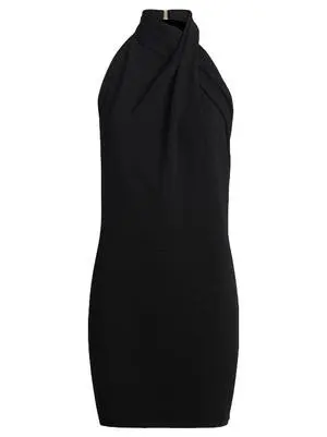 Balmain Flowing Jersey Open-back Dress - Black
