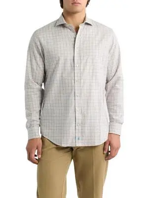 Johnnie-o Bayview Pane Long Sleeve Button Down Shirt - Maliblu