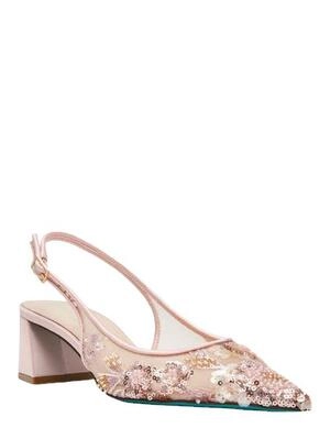 Betsey Johnson Myron Slingback Pump Blush