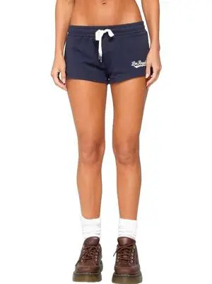 EDIKTED Cali Shorts - Navy