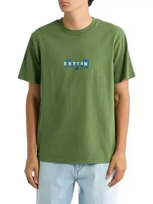 RHYTHM Radio Sounds Vintage Graphic Tee - Dill