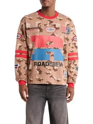 PACSUN Roadcrew Long Sleeve Graphic T-shirt - Multi