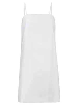AUDREY VALLENS Poplin Mini Dress-white