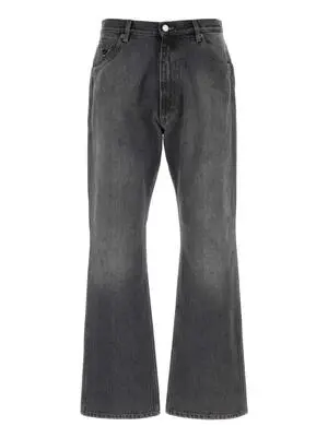 Prada Prada Men Dark Grey Denim Jeans Gray