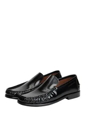 TOMMY HILFIGER Men's Shiny Leather Loafer -