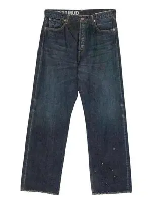 Visvim Social Sculpture 01 Wide-leg Jeans - Blue