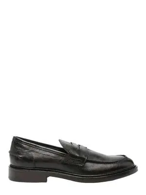 FRATELLI RENNELLA Leather Loafers - Brown